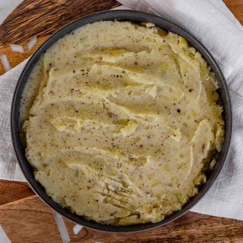Microwave Mashed Potatoes - My Plant Based Bowl