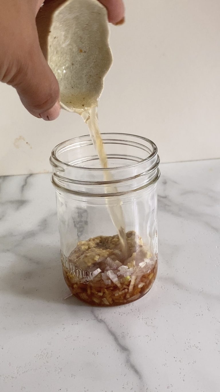 Apple Dijon Dressing - My Plant Based Bowl