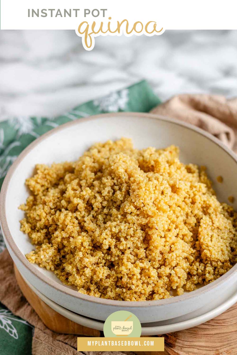 How to Cook Quinoa in a Pressure Cooker - My Plant Based Bowl