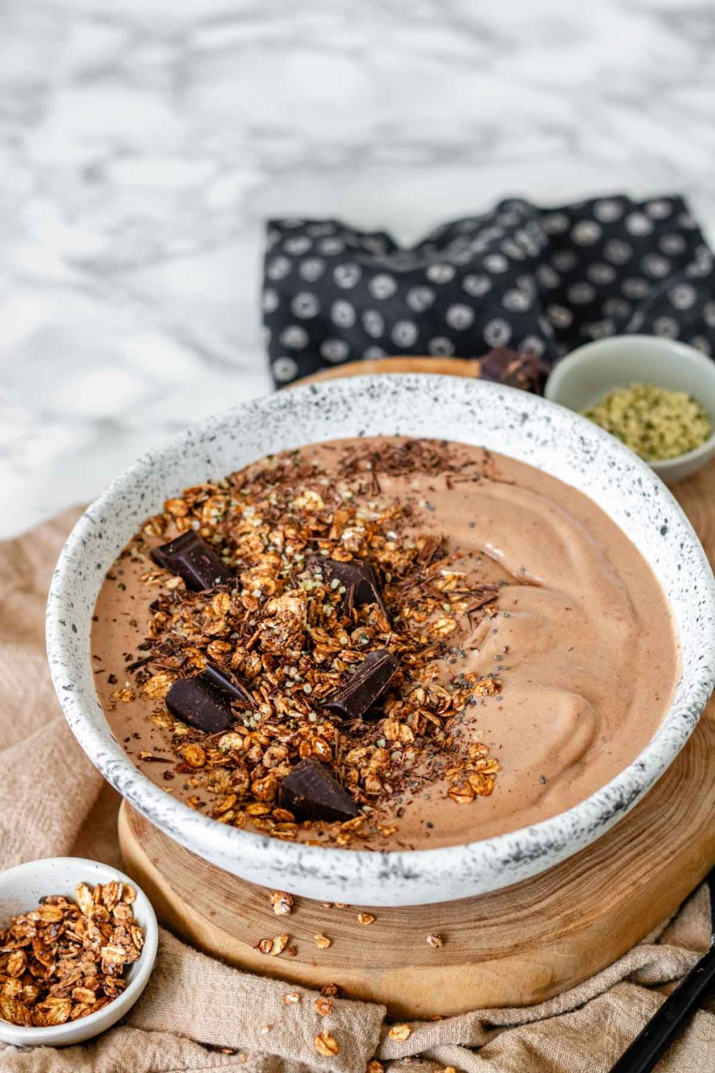 Easy Chocolate Smoothie Bowl Recipe - My Plant Based Bowl