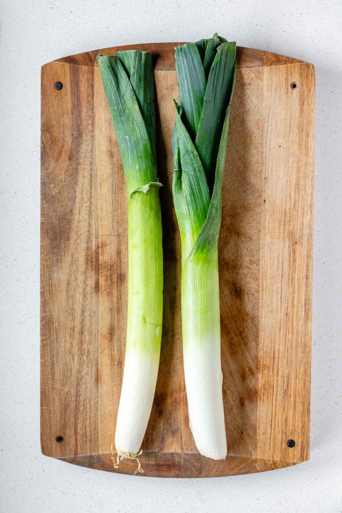 How to Cut and Clean leeks - My Plant Based Bowl