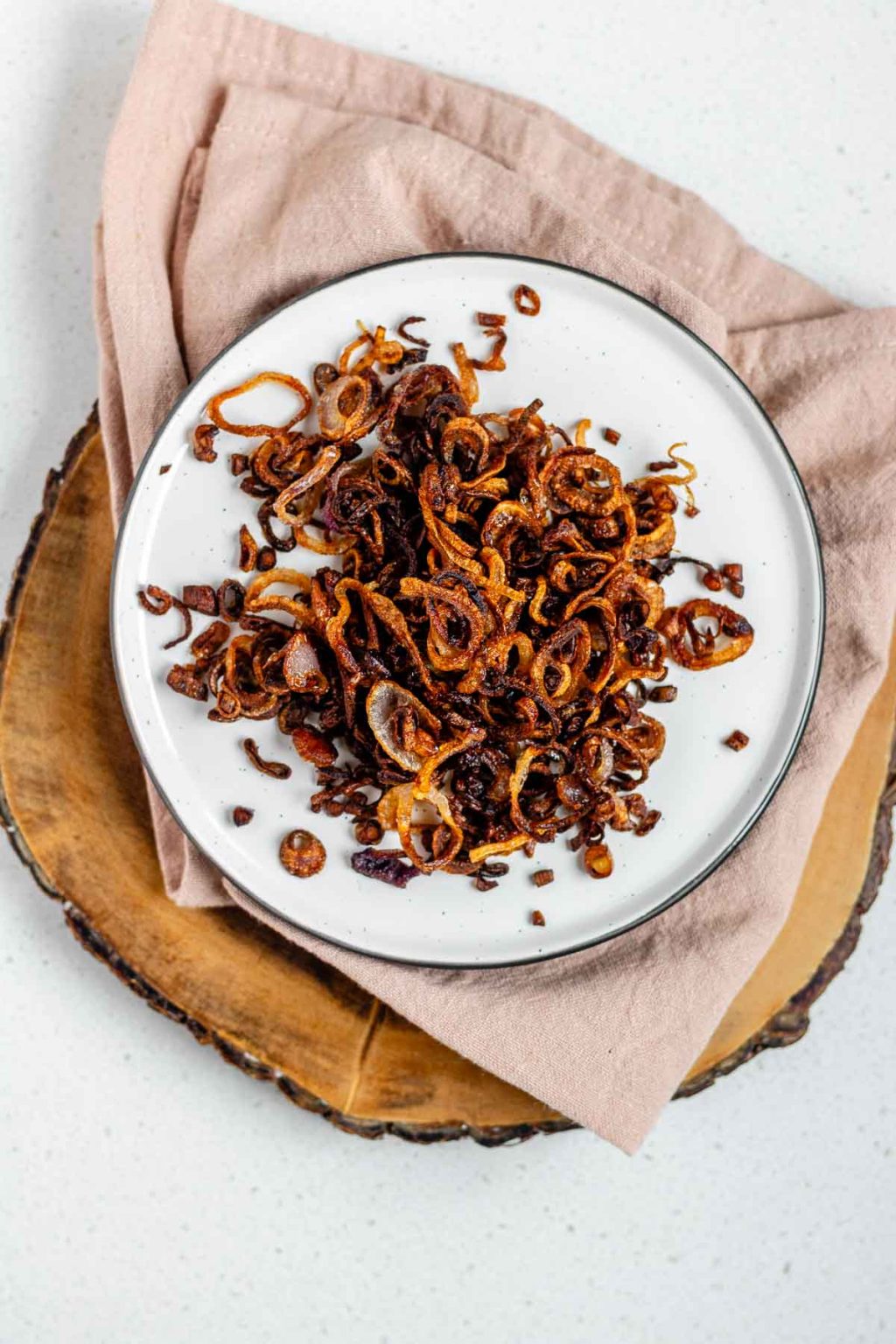How to Make Crispy Shallots - My Plant Based Bowl